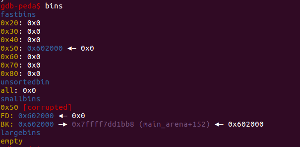 fastbin二次释放——学pwn小记(5) | lexsd6's home