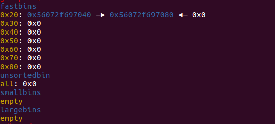 fastbin二次释放——学pwn小记(5) | lexsd6's home