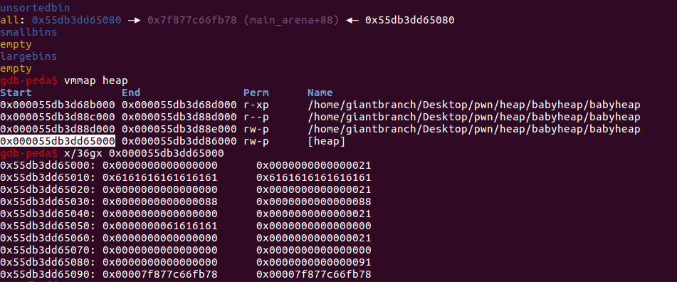 fastbin二次释放——学pwn小记(5) | lexsd6's home